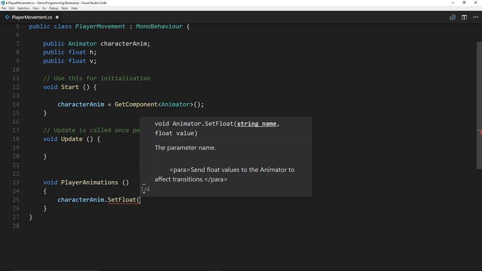 Controlling Player Movement - CG Cookie